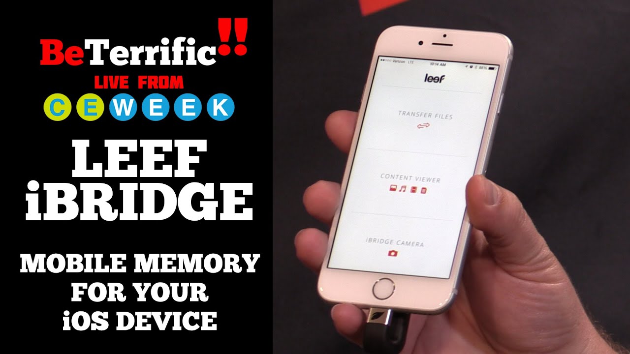 iBridge Expandable Storage for your iOS Device! iBridge at CE Week 2015 ...