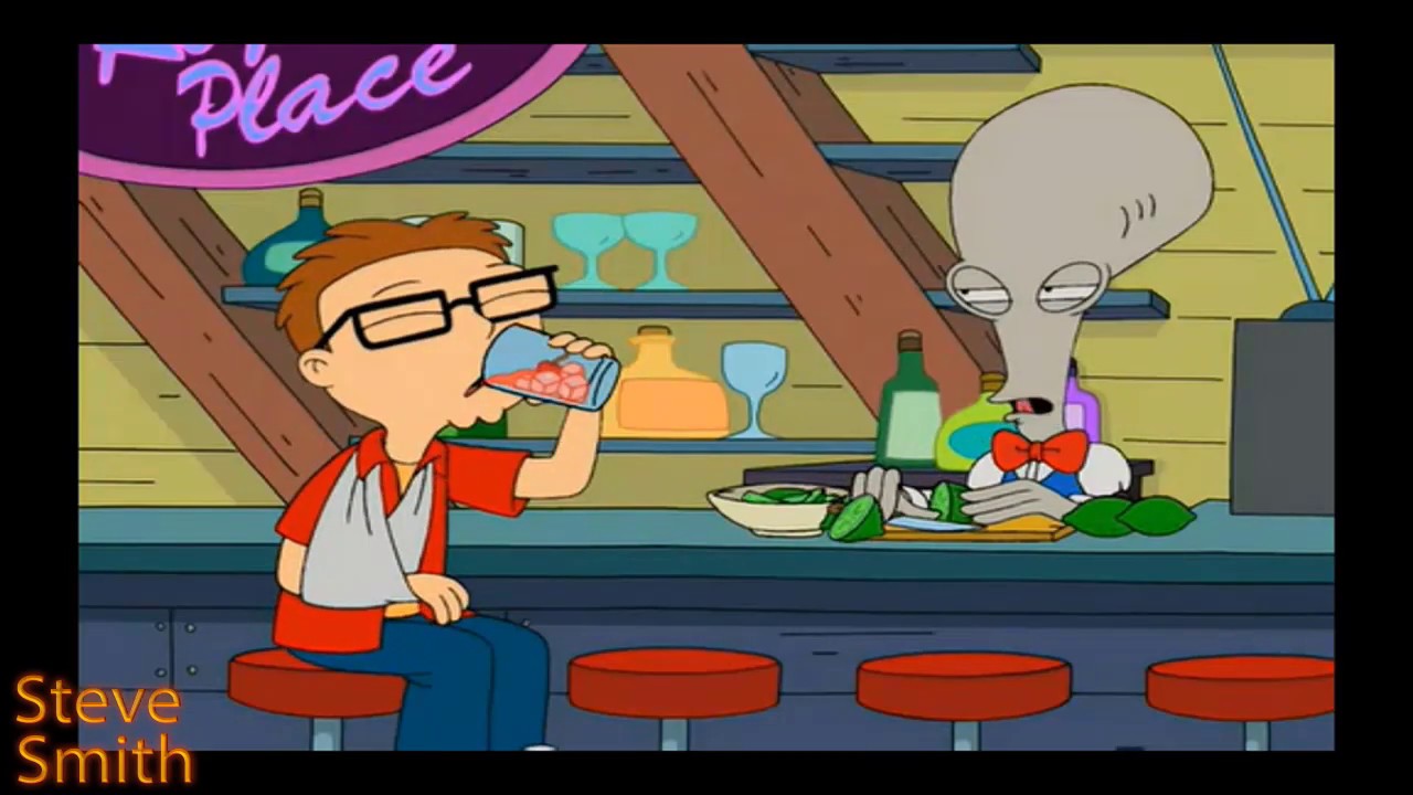 American Dad - Steve breaks his arm - YouTube