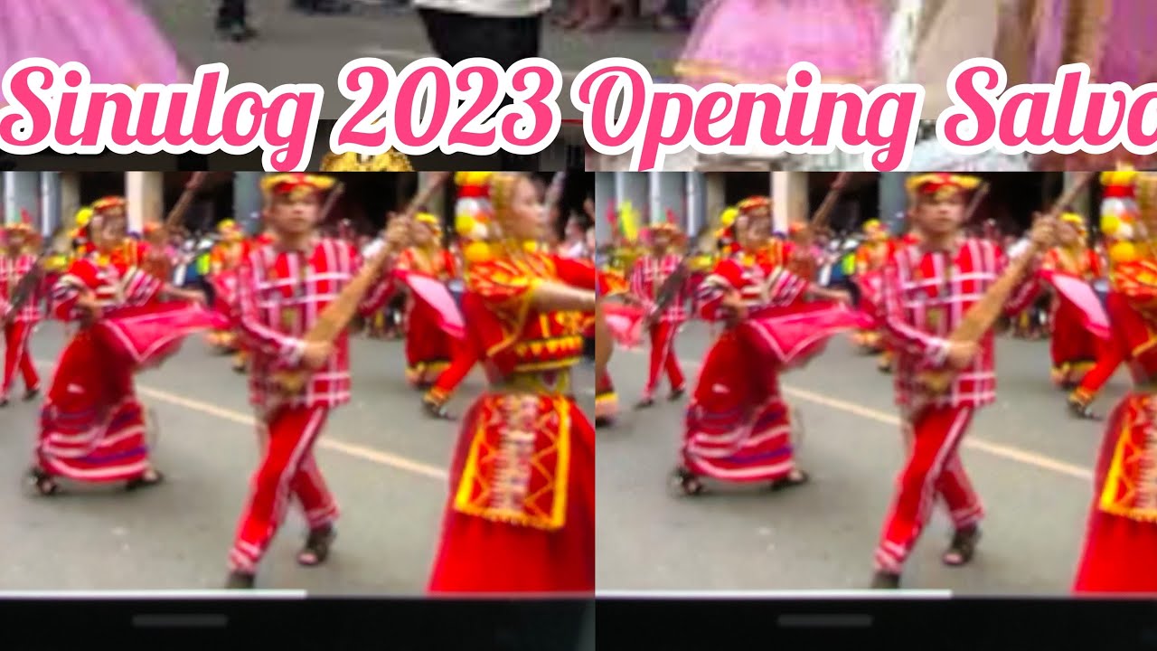 Sinulog Opening Salvo 2023|Viva Pit Señor Sto. Ninño - YouTube
