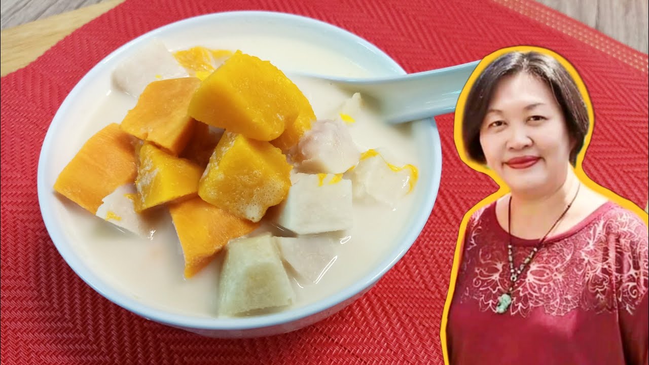 Bubur Cha Cha Dessert | Sweet Potato, Taro & Pumpkin In Coconut Milk ...