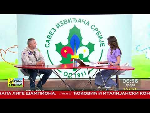 RTS JUTARNJI PROGRAM - Izviđači Srbije - YouTube