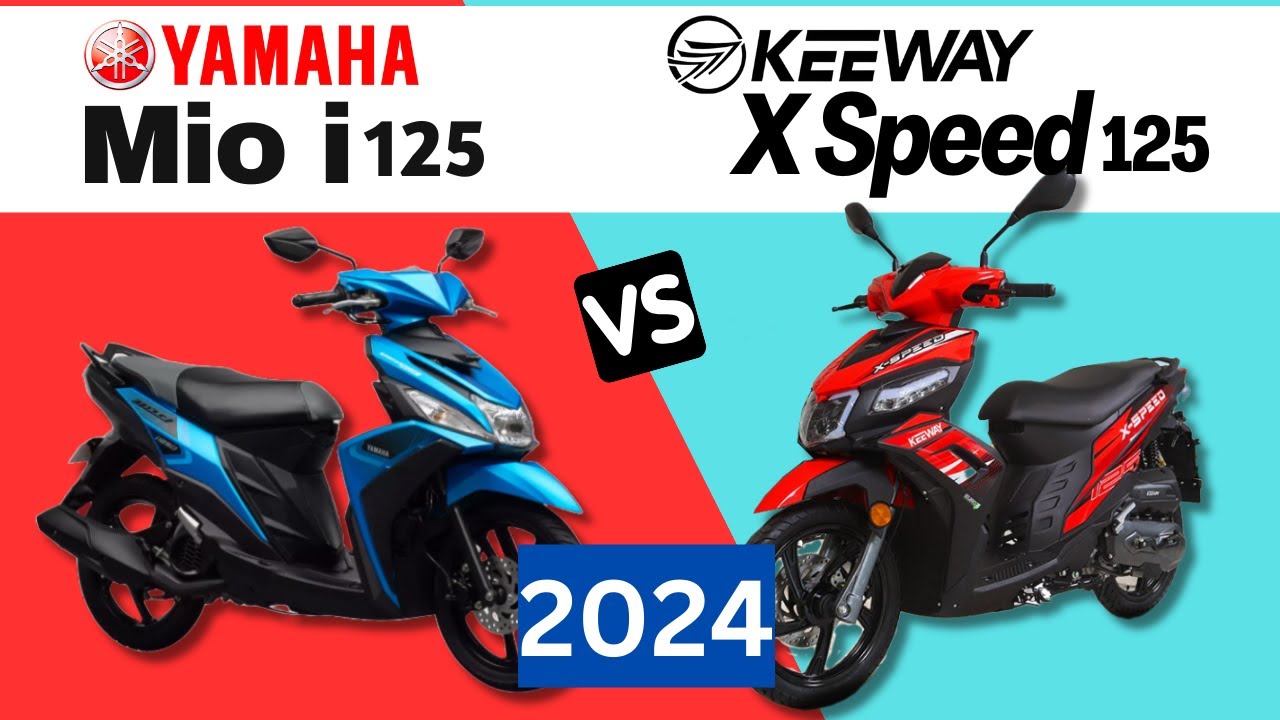 Yamaha MIO i vs Keeway X Speed 125 | Side by Side Comparison | Specs ...