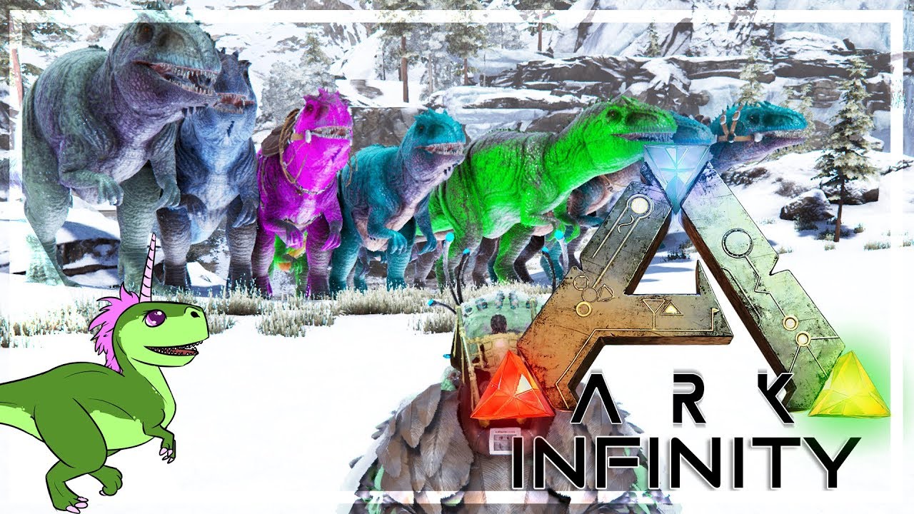 ARK INFINITY : TITAN de GLACE VS 50 GIGANOS ! - YouTube