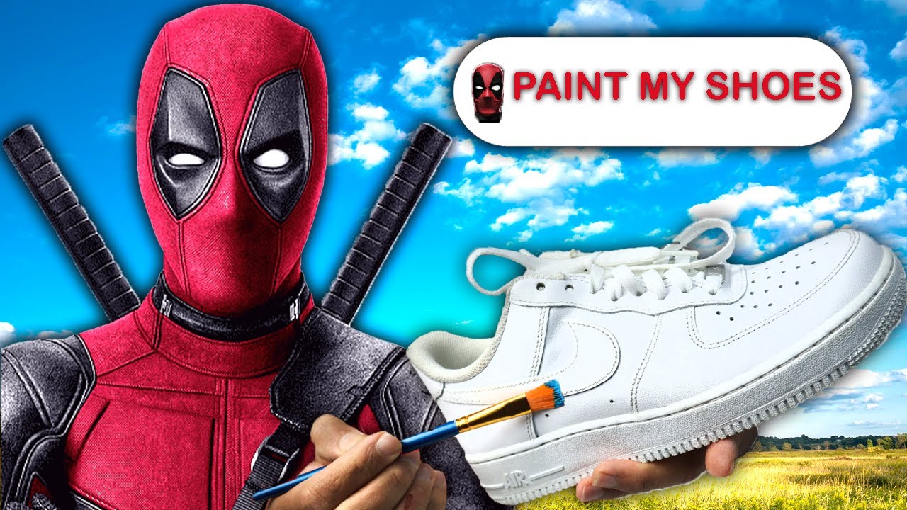 Deadpool and Wolverine custom shoes - YouTube