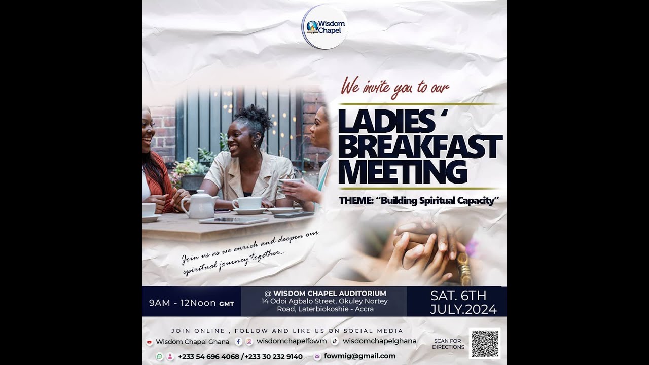 WOMENS BREAKFAST MEETING • VIRTEOUS LADIES - YouTube