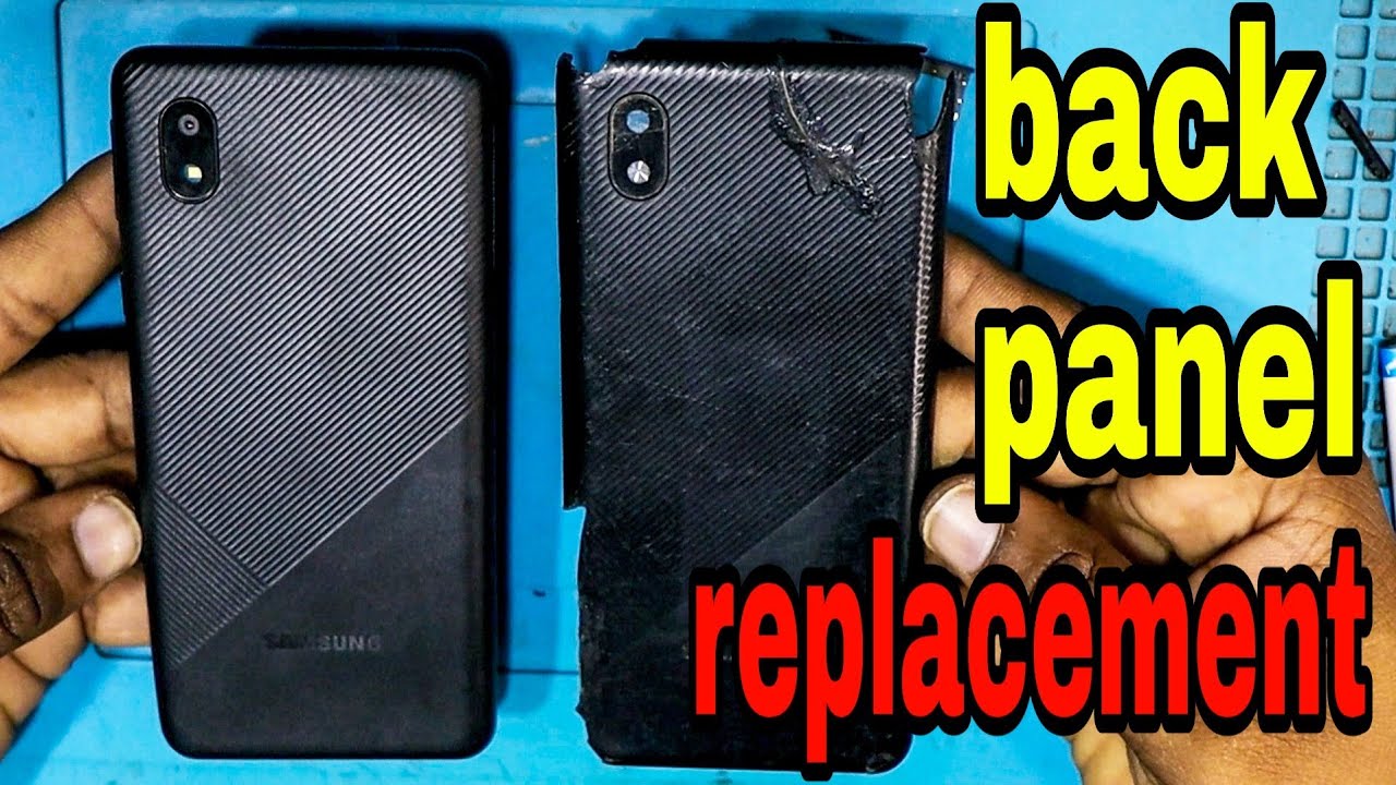 Samsung m01 core back panel replacement / Samsung m01 core back cover ...
