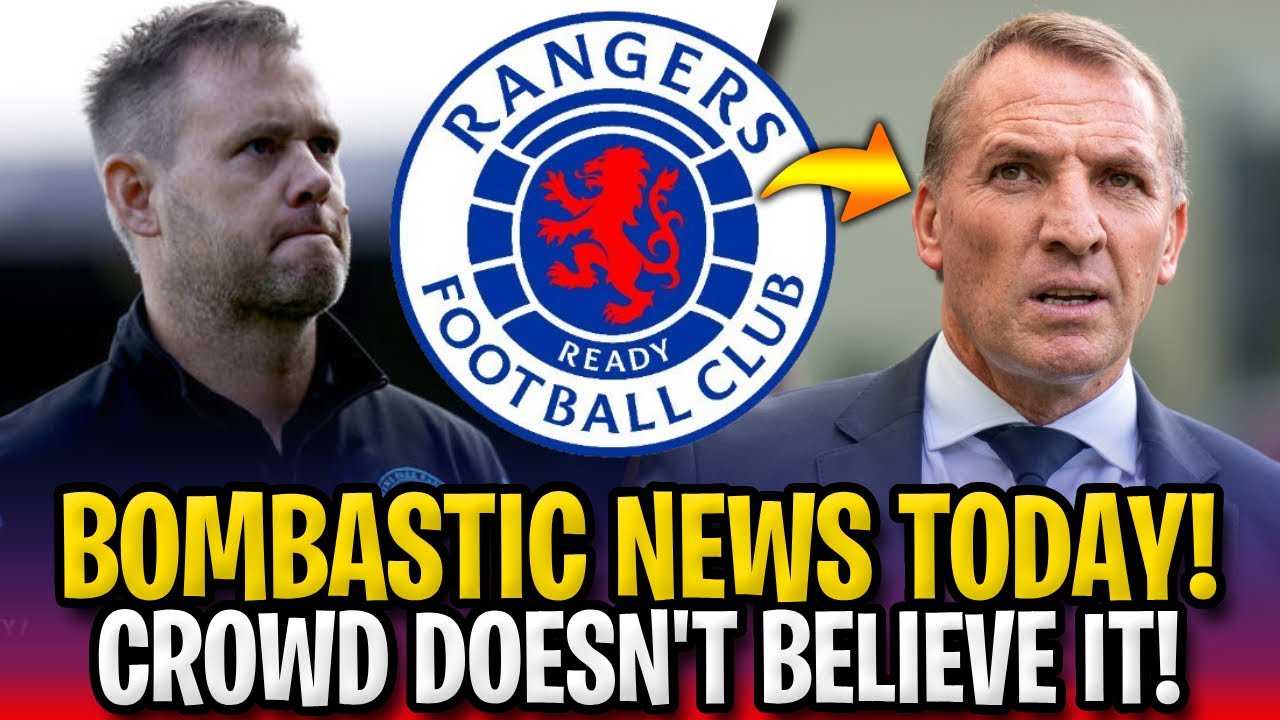Late-Breaking Update! It Just Took Place! | Rangers Football Club News ...