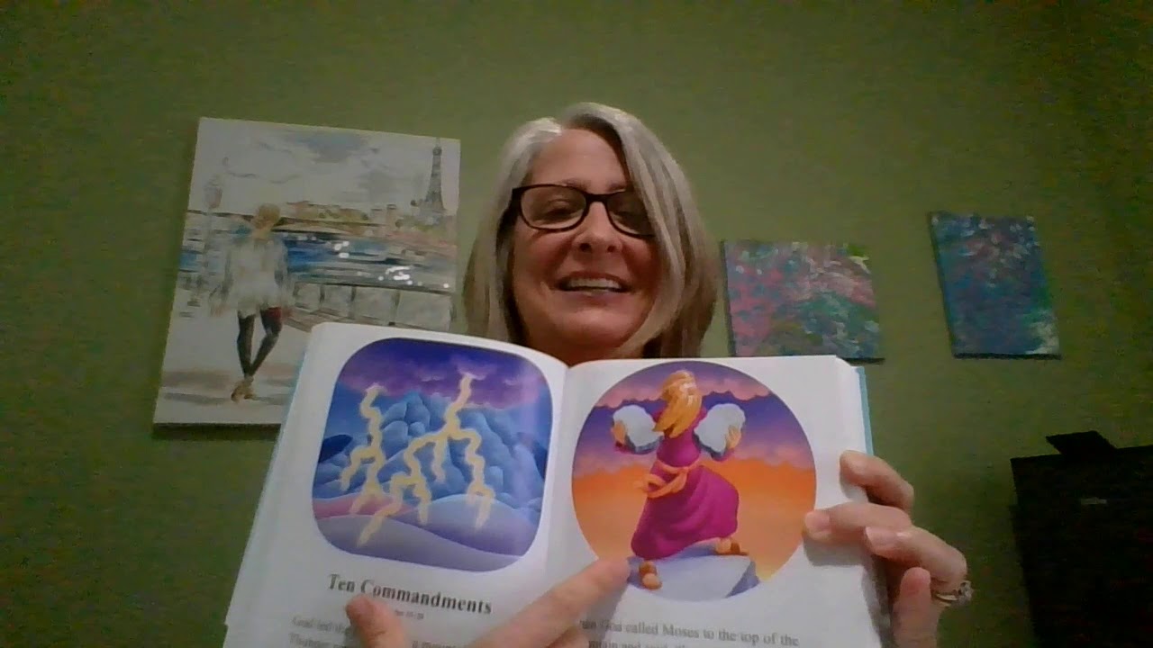 Bible story time with Lisa Ten commandments - YouTube
