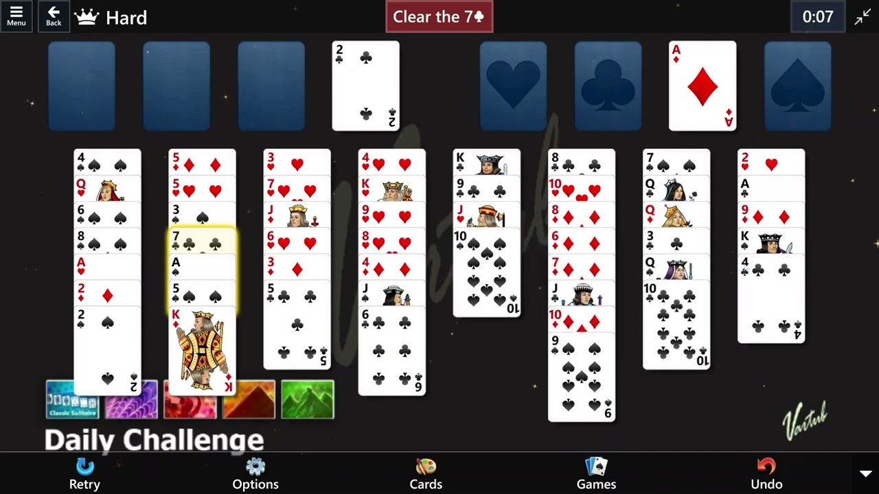 Microsoft Solitaire Collection | Daily Challenge September 7th 2022 ...