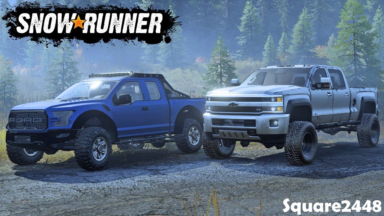 SnowRunner | New Chevy Duramax & Ford Raptor Mods | Offroading ...