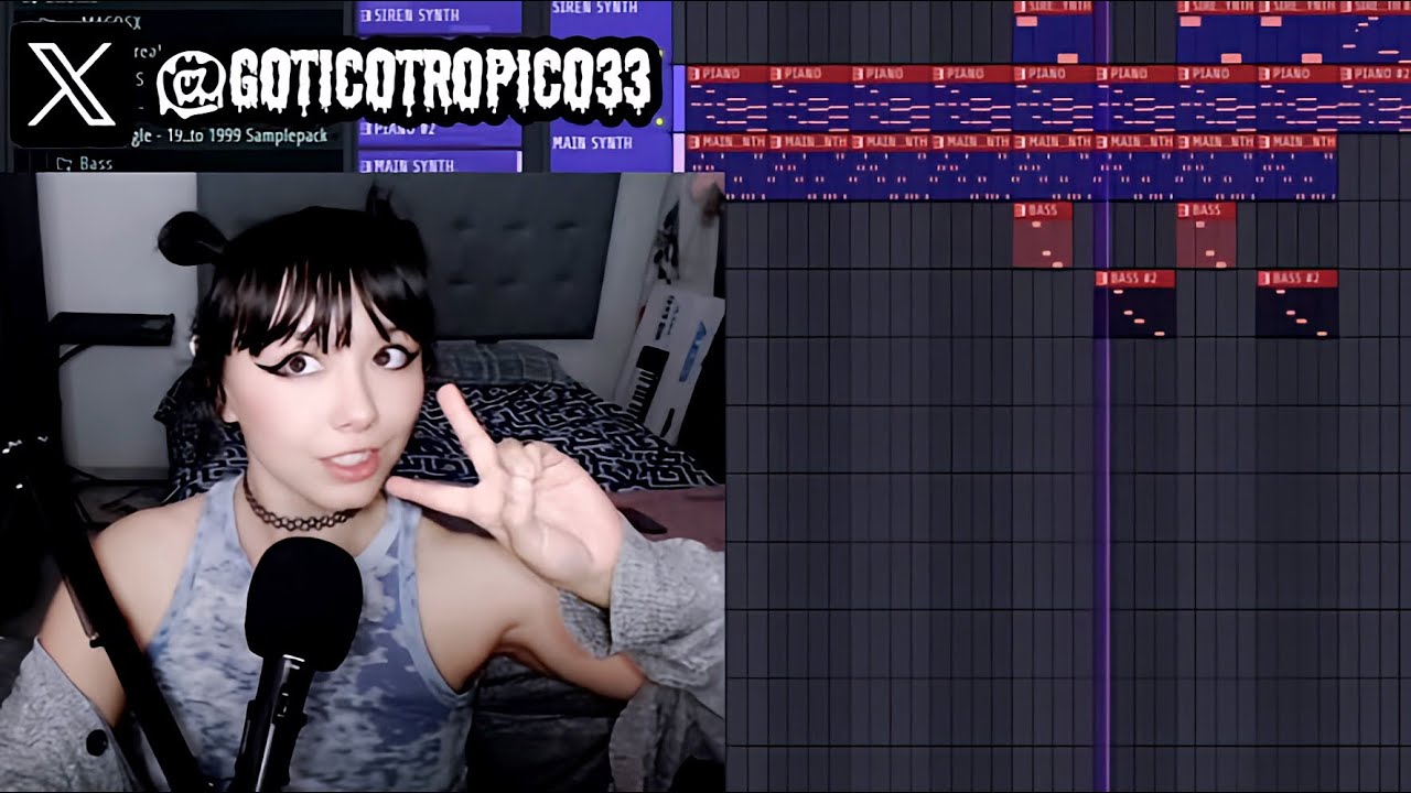 MAKING A HAPPY HARDCORE TYPE BEAT IN FL STUDIO (FEMALE MUSIC PRODUCER ...