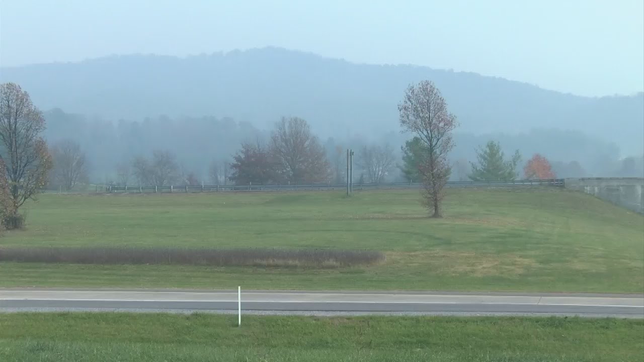Smoke from wild fires creating bad air quality in East Tennessee - YouTube