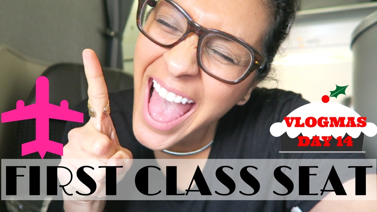 What its Like Sitting in First Class | Flight Attendant Life | VLOGMAS ...