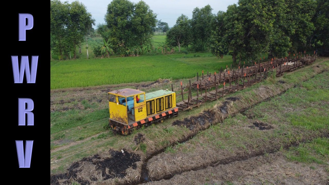 Indonesian Railways - Kedawung Sugar Mill 2022 Field Line Workings Java ...