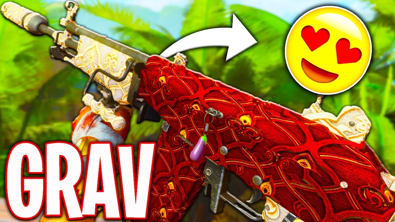 THE GRAV IN CALL OF DUTY BLACK OPS 4 😍 (COD BO4 BEST GRAV CLASS SETUP ...