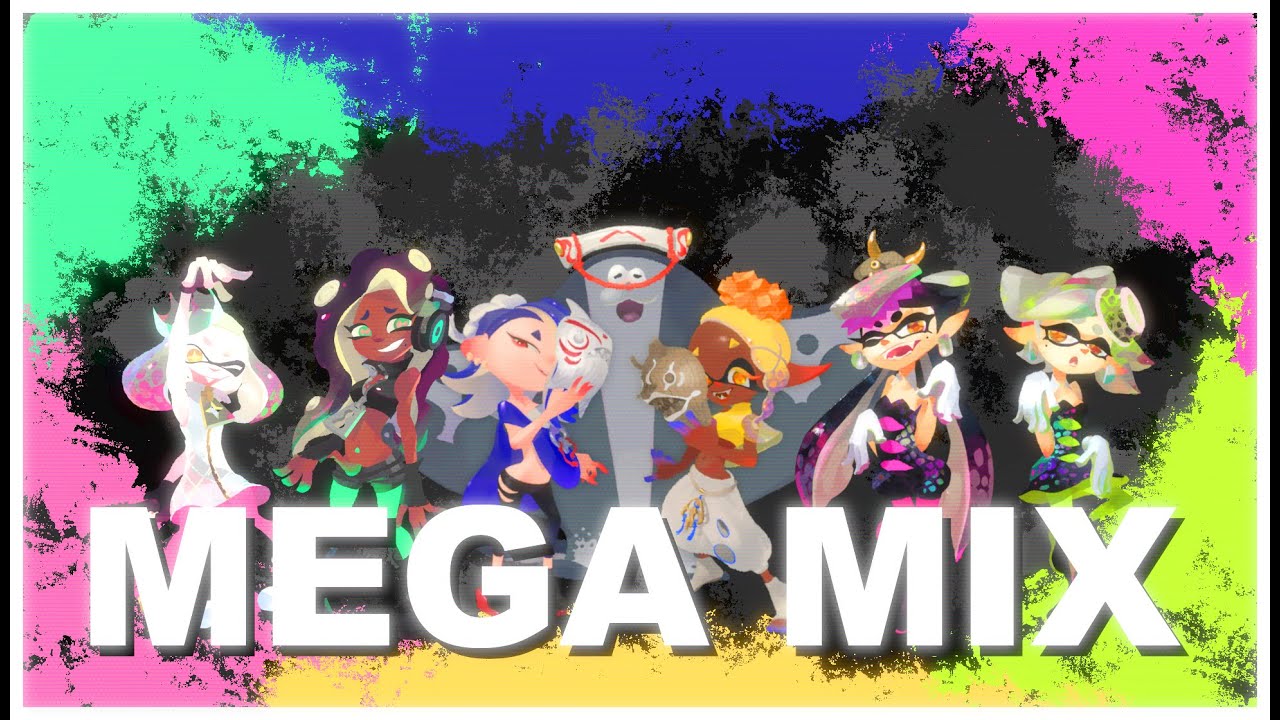 SPLATOON LIVE MEGA MIX - YouTube