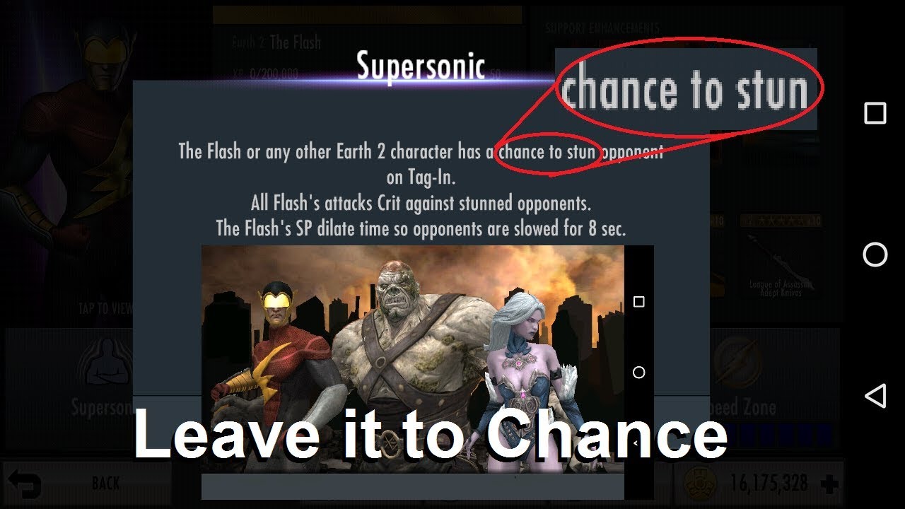 Injustice Mobile: "Chance to Stun" Earth 2 Flash's Supersonic Passive ...