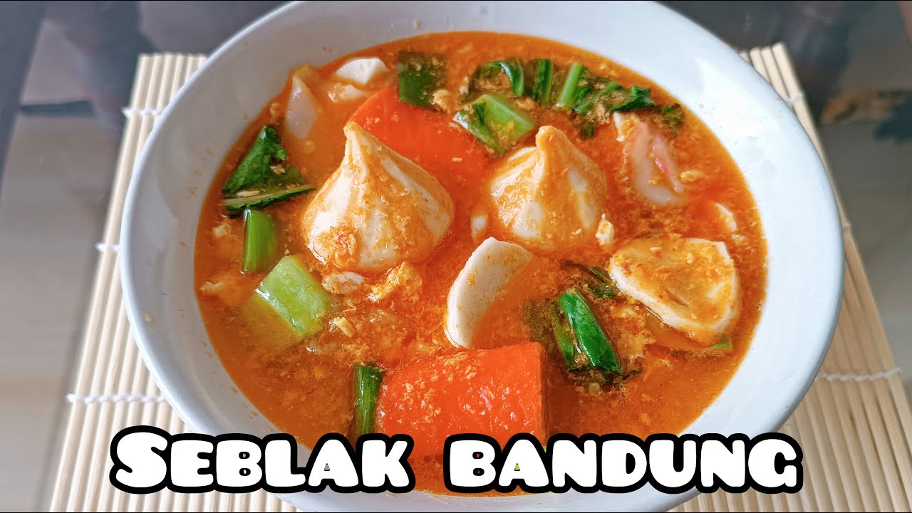 Resep seblak praktis, semua orang menyukainya!! #seblak - YouTube
