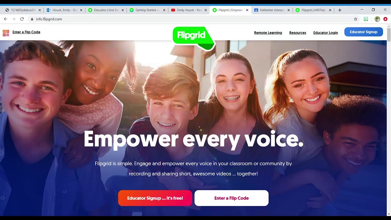 Tutorial for Student Use of Flipgrid - YouTube