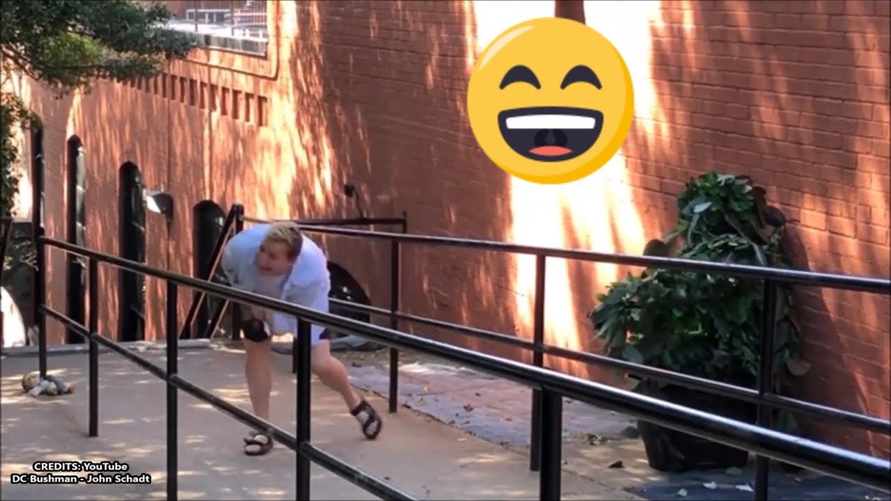 Bushman funny prank in Washington Exorcist Steps #124 @ZoiPana ...