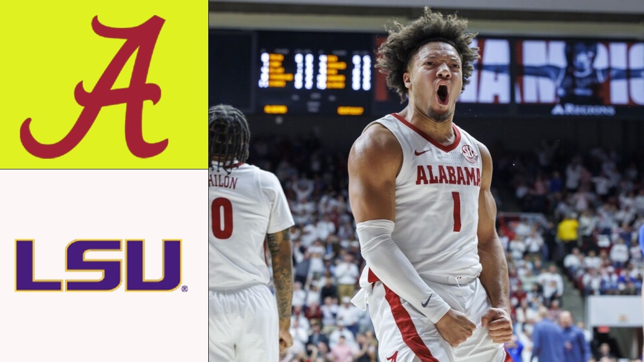 Alabama Crimson Tide vs LSU Tigers GAME HIGHLIGHTS |Feb 21,2026| Men's ...