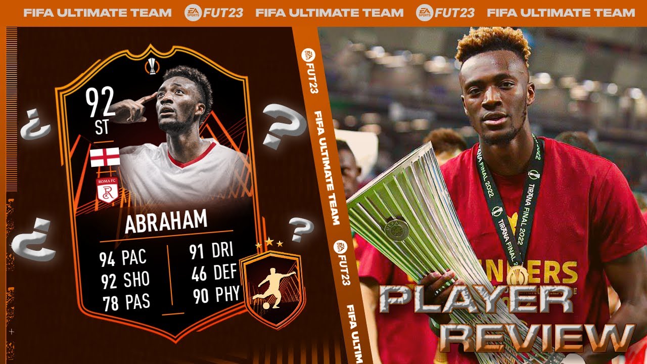 ¿POR QUÉ ES ABRAHAM 92 RTTF UN SBC TAN CARO?|PLAYER REVIEW| FIFA 23 ...