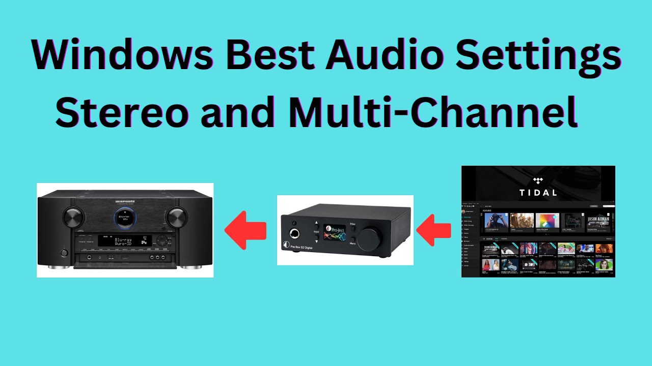 How to configure a PC and Streaming app for best stereo and 5.1 music ...