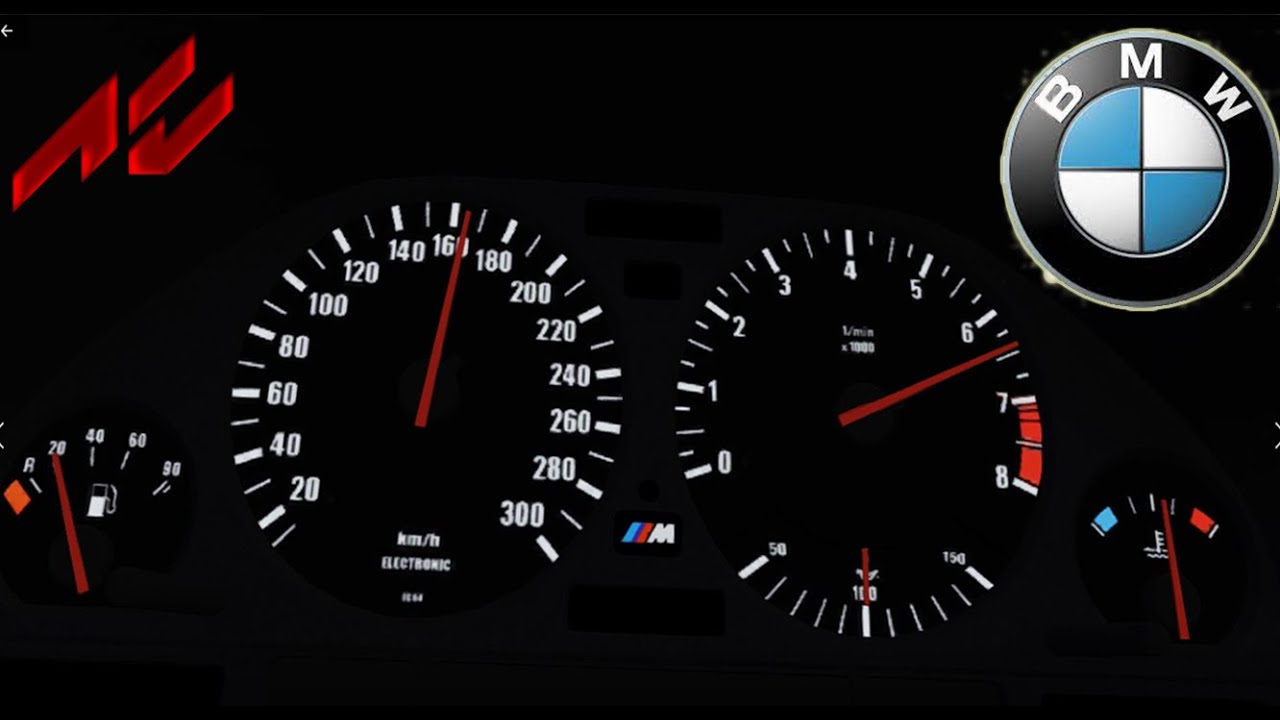 BMW cars acceleration in Assetto Corsa - YouTube