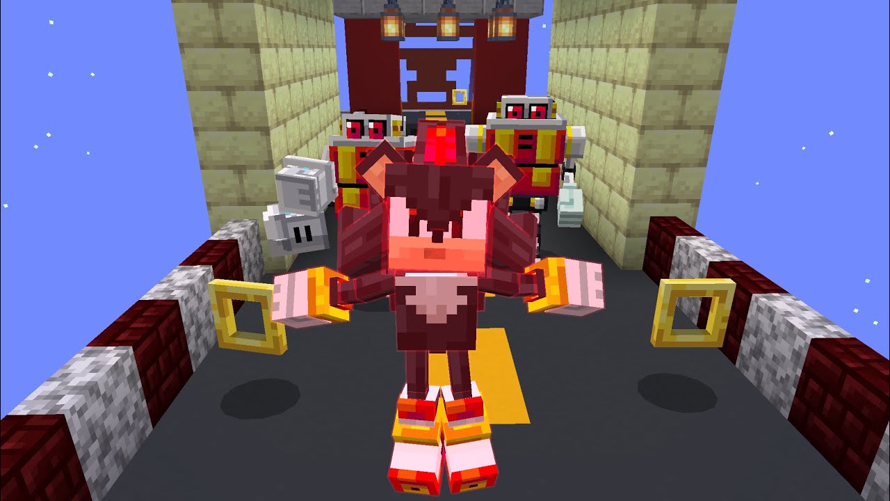 Sonic Generations In Minecraft UPDATE! Rings, Enemies And Checkpoints ...