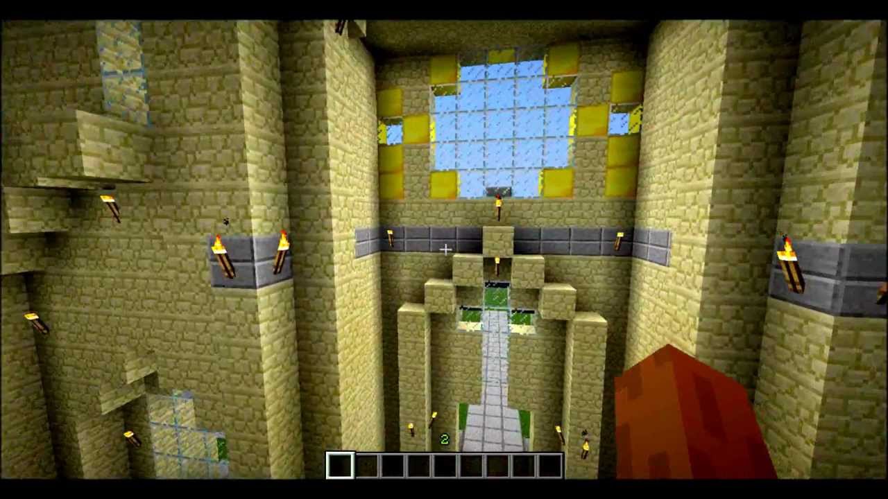 Romanesque Style Church Build (Minecraft) - YouTube