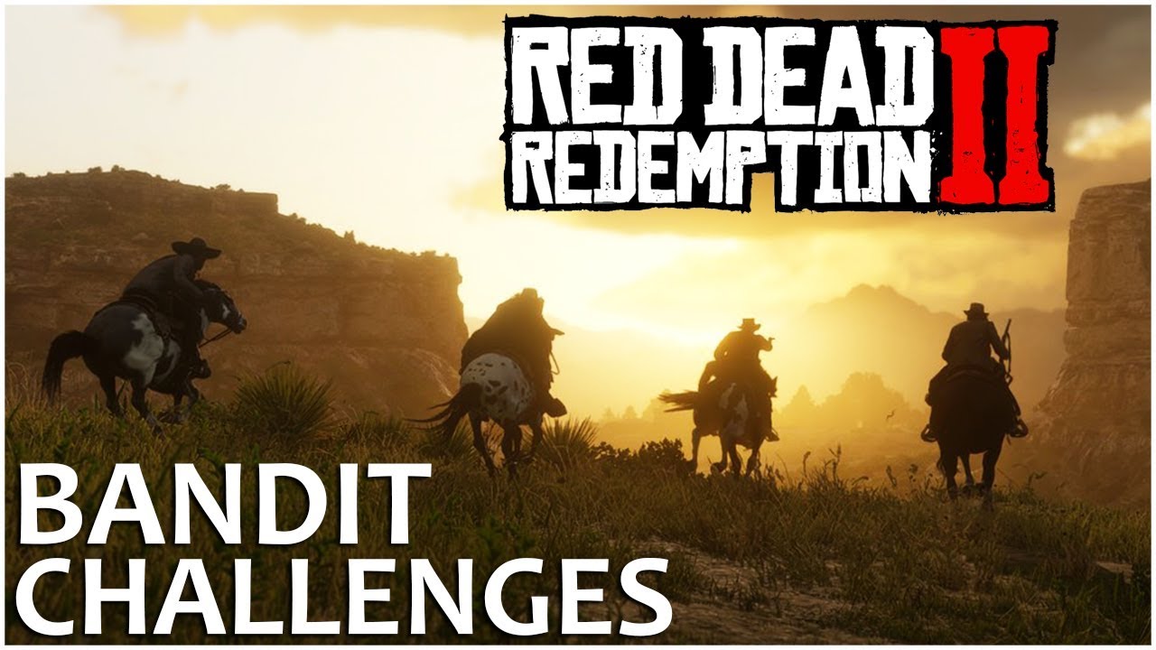 AN IN DEPTH GUIDE TO ALL 10 BANDIT CHALLENGES!! - Red Dead Redemption 2 ...