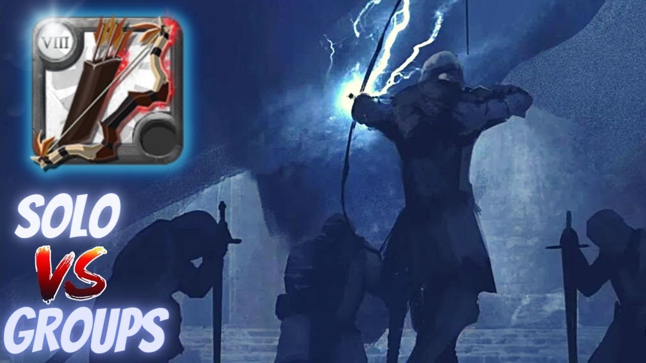 Solo vs Gankers & Groups playing this insane Bow of Badon Build ...