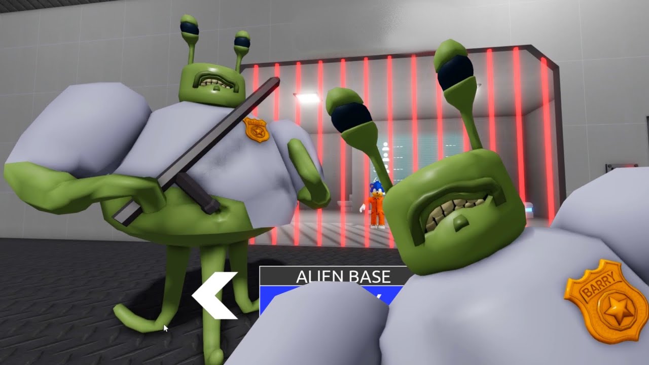 Alien BARRY'S PRISON RUN! Walkthrough FULL GAME #Roblox #obby - YouTube