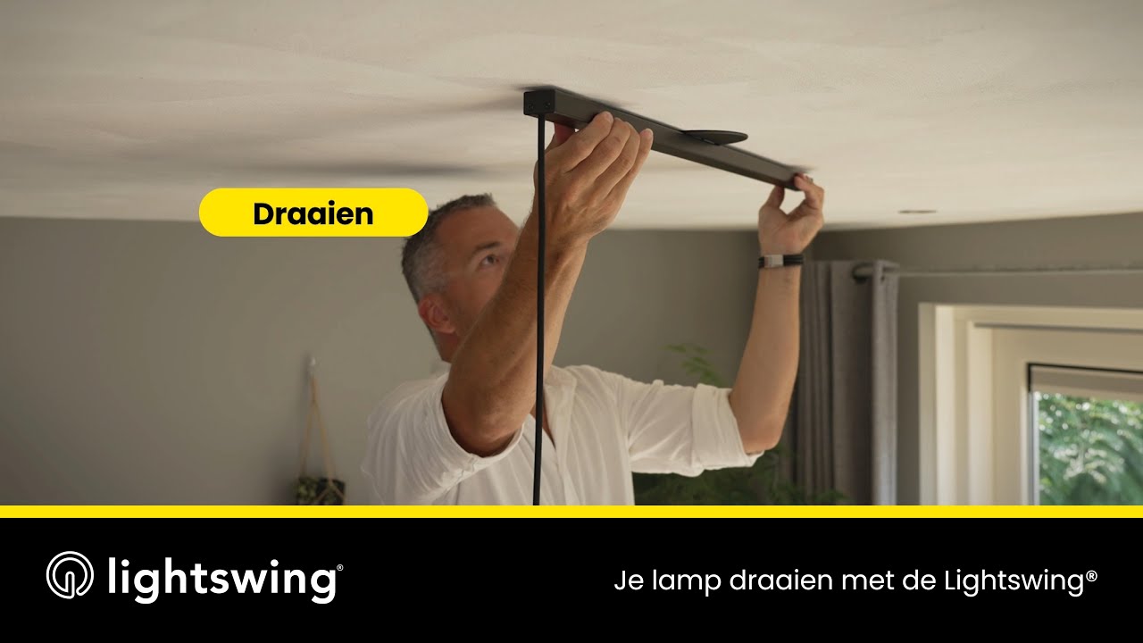 Zo werkt het draaien van het Lightswing® ophangsysteem - YouTube