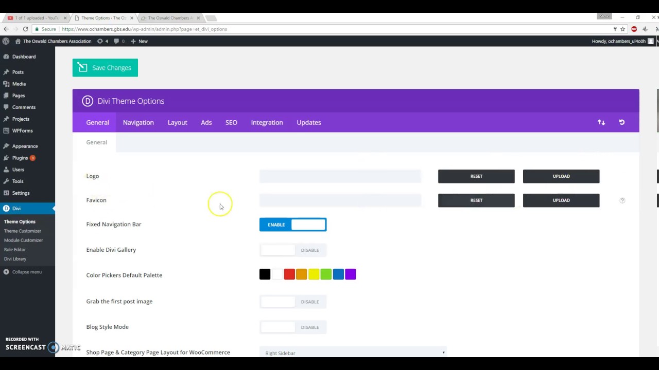 Set Title and Logo Settings - YouTube