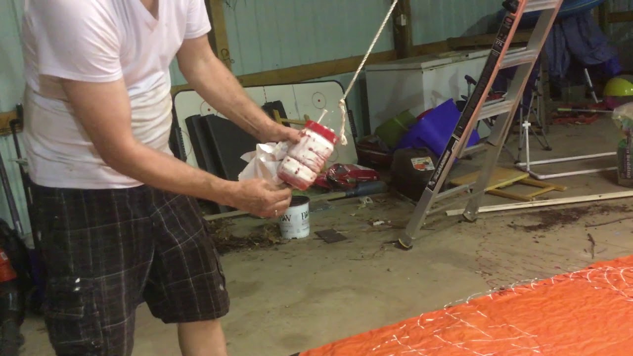 Paint experiment (part 1/3) - YouTube