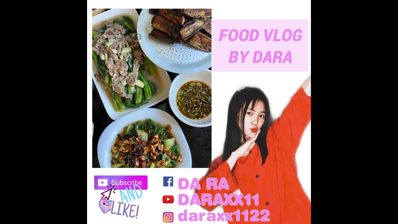 FOOD VLOG 01 by DARA (Chinese vegetables 🥦🍆🥬) - YouTube