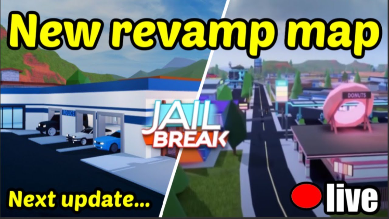 [ Live ] Playin Jailbreak New revamp Map [ next update] - YouTube