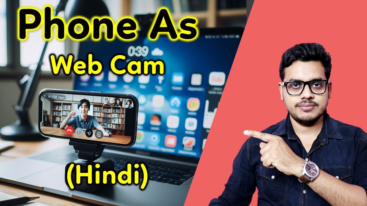 How to use mobile as webcam in windows computer | Phone as webcam ...