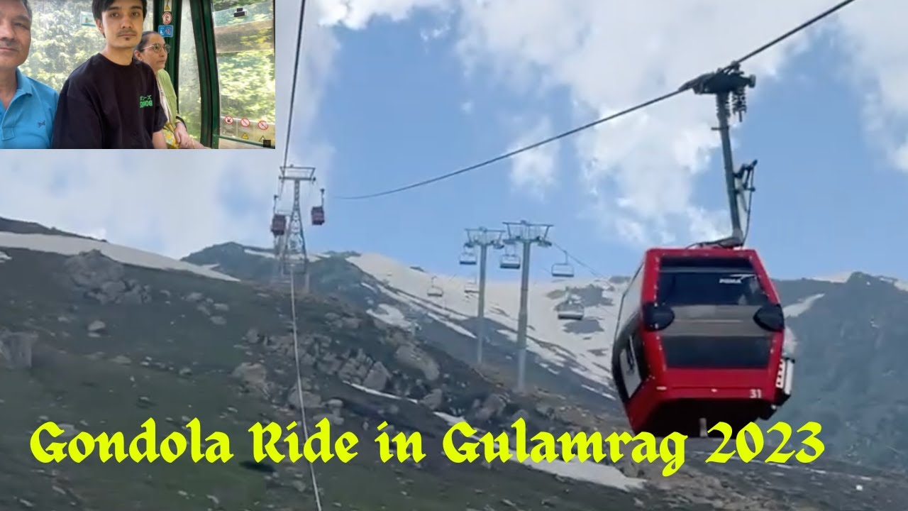 A Gondola Ride in Gulmarg: A Journey Through the Clouds | Phase 1 and ...
