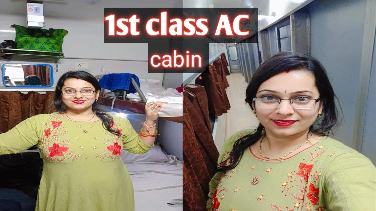 1st class Ac cabin in train 🚆|| 1st AC coach inside views | Puri to ...