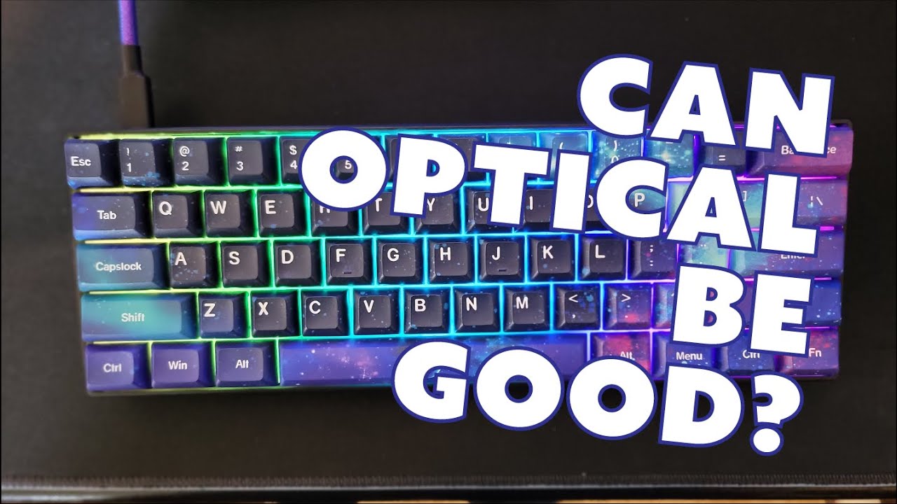 Tezzare TK61 Quick Review and Mod - Is Optical the move?? - YouTube