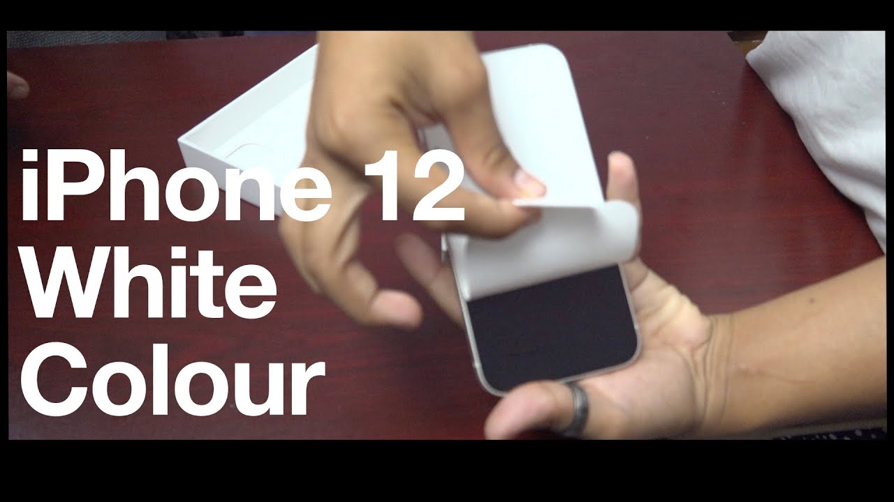 iPhone 12 White - First iPhone but just a phone - YouTube