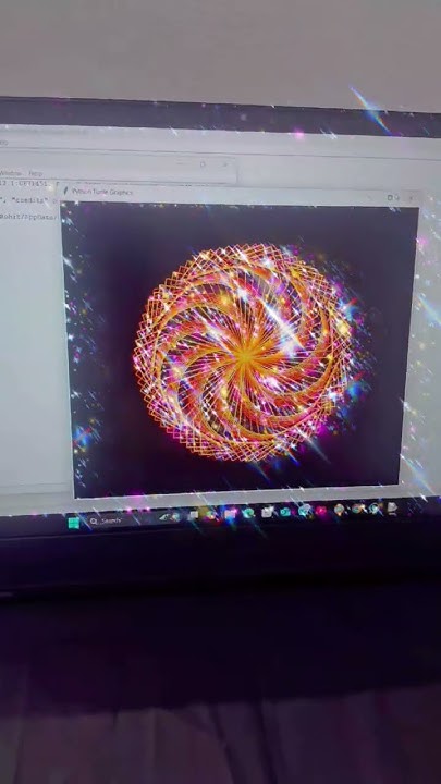Coding in python(Fireworks) - YouTube