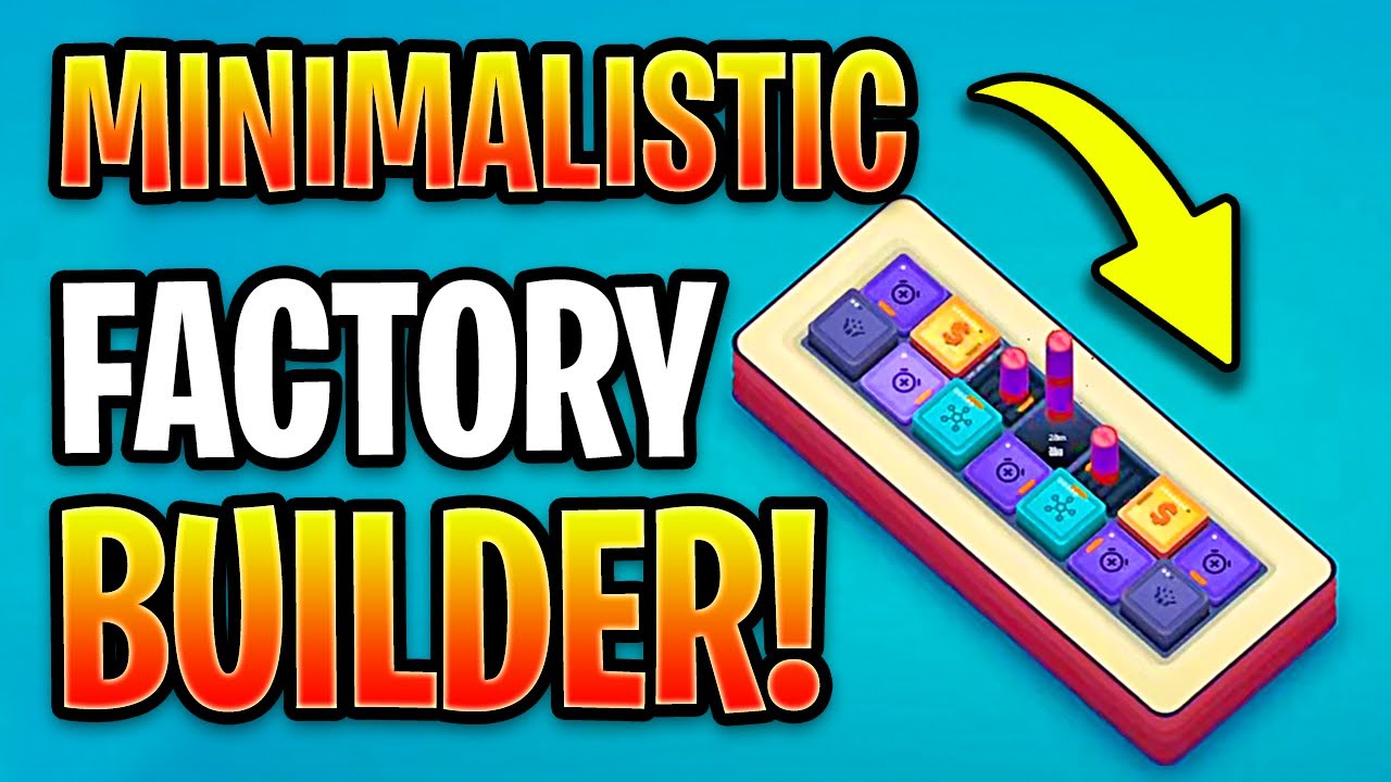New Chill Minimalistic Factory Builder! | Coin Factory - YouTube
