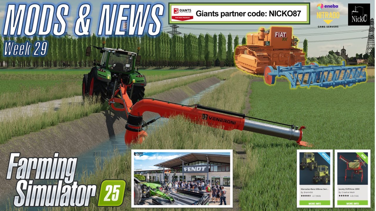 📰 Mods News & FARMING SIMULATOR 25 - 29 - News interessanti di FS22 e ...