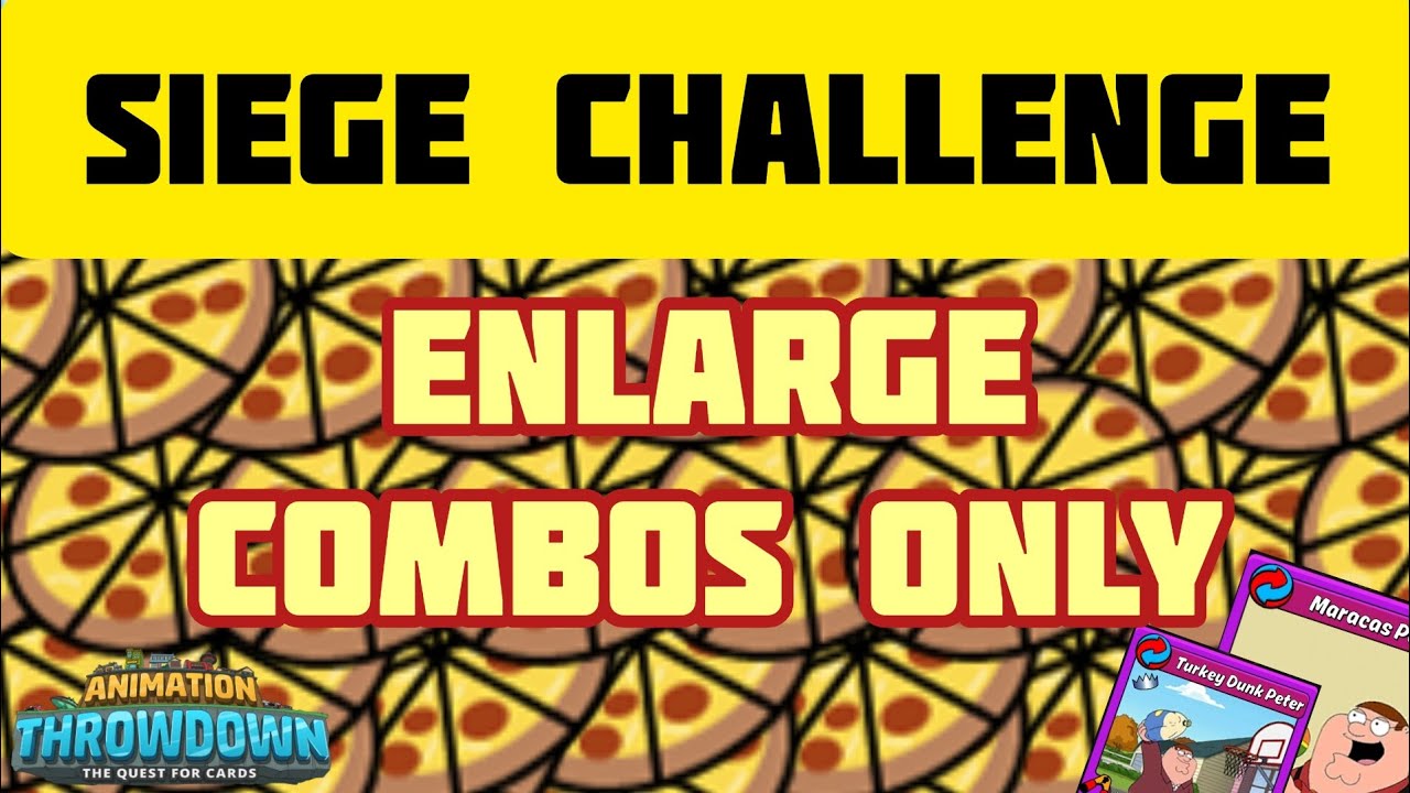 Enlarge Only Siege Challenge - Suite DMT #64 v Ricks Rainbow Daggers #63 | Animation Throwdown ...