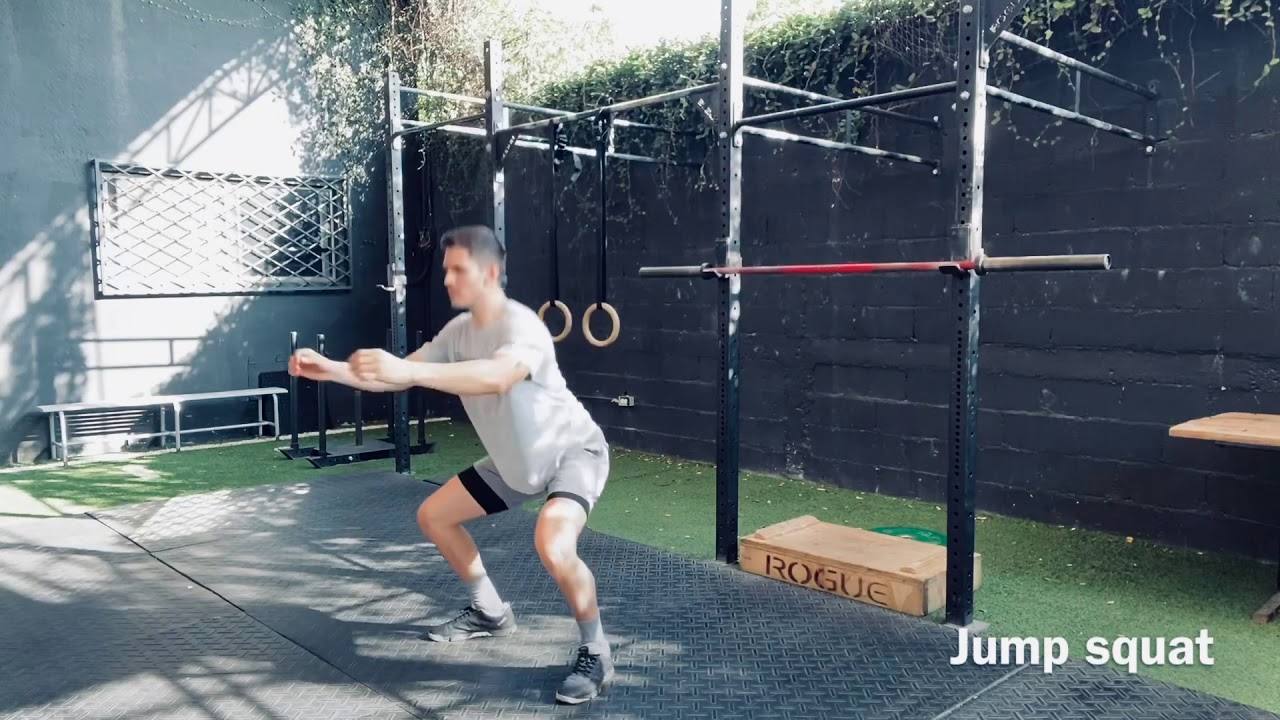 Jump squat - YouTube