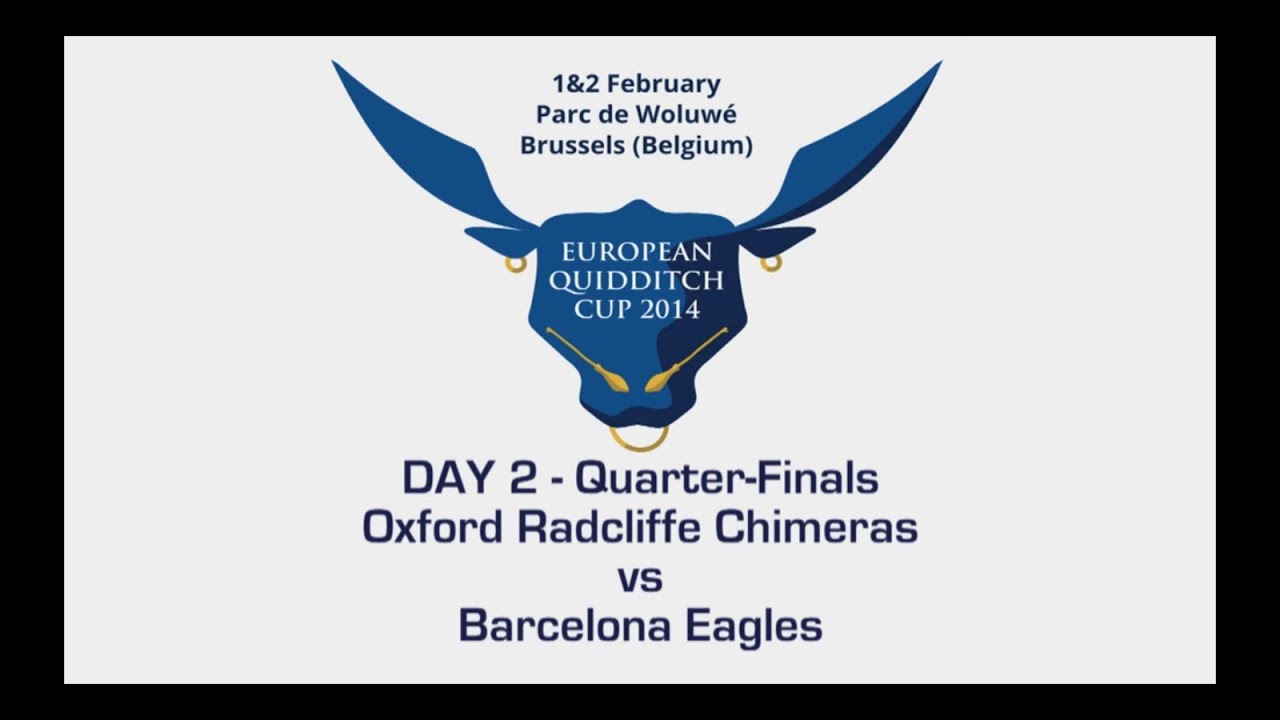 European Quidditch Cup 2014 - Oxford Radcliffe Chimeras vs Barcelona ...