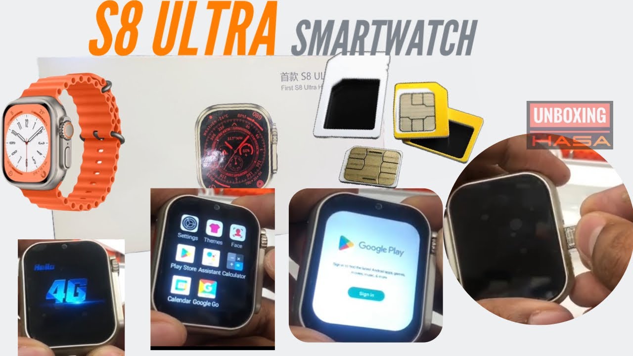 SMARTWATCH S8 ULRA |SMARTWATCH S8 ULRA LATEST MODEL ANDROID SMARTWATCH ...